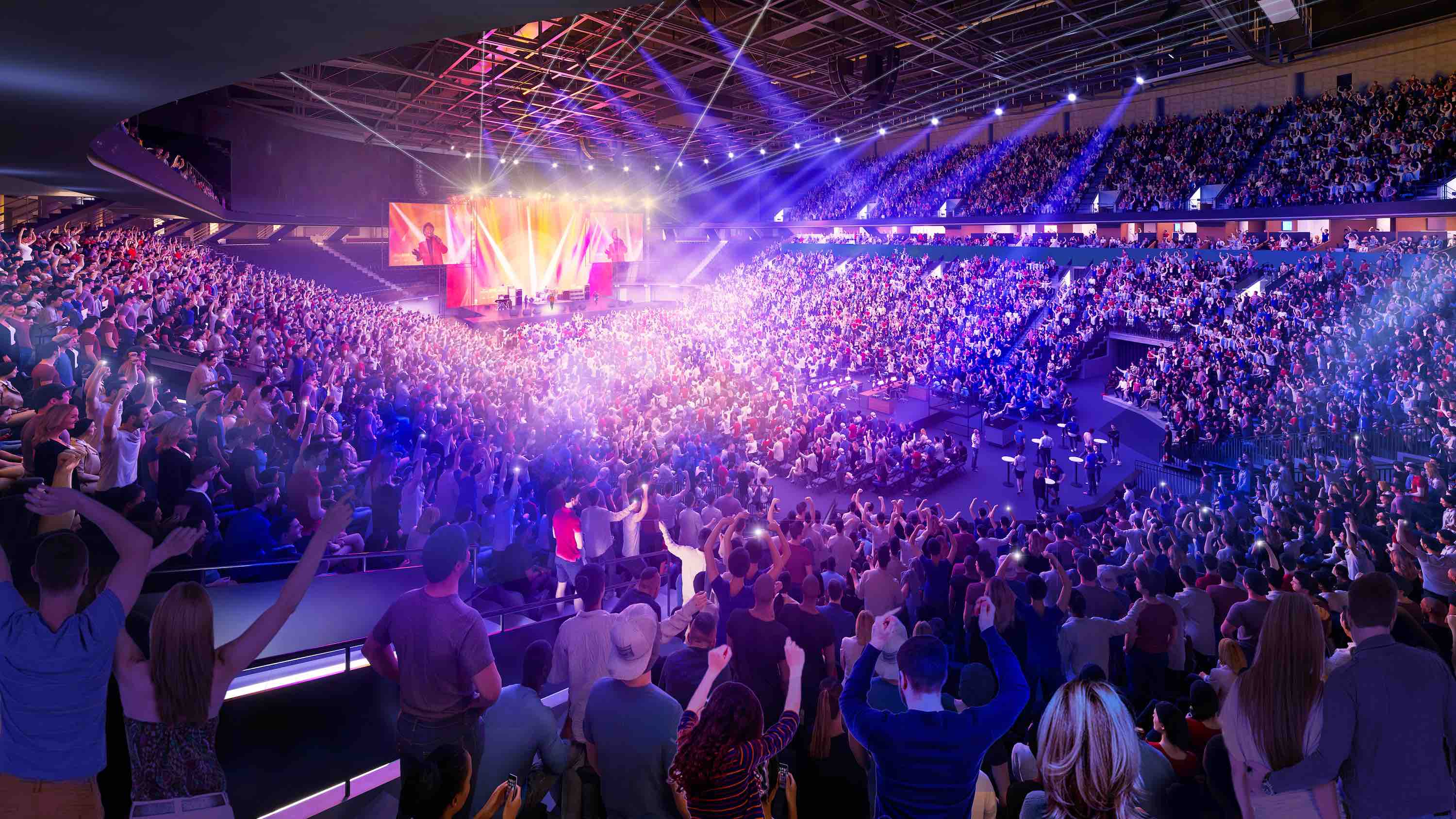 ‘Transformational’ arena upgrade officially underway - Hamilton City ...