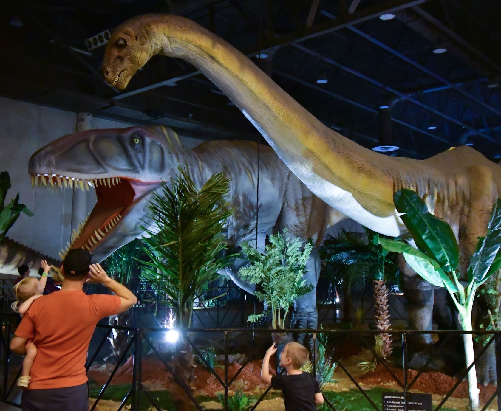 In photos: Life-size dinosaurs take over convention centre - Hamilton ...