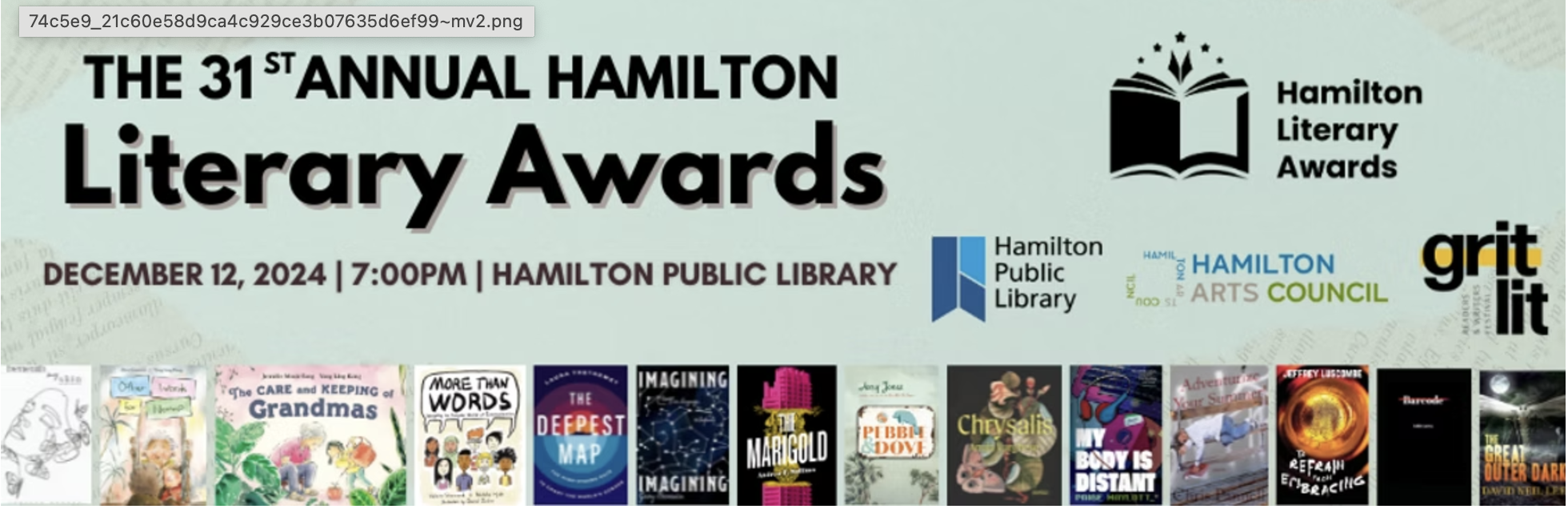Hamilton Literary Awards reward standout books and storytelling ...